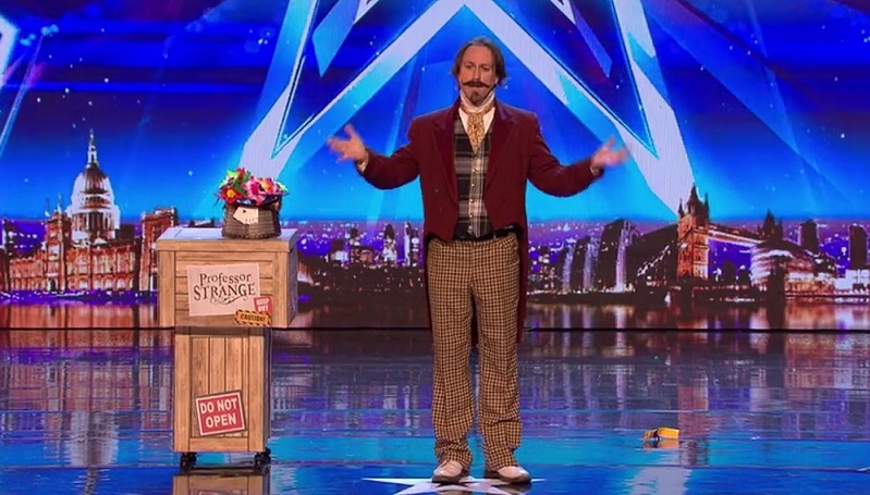 "Professor Strange - as seen on Britain's Got Talent"